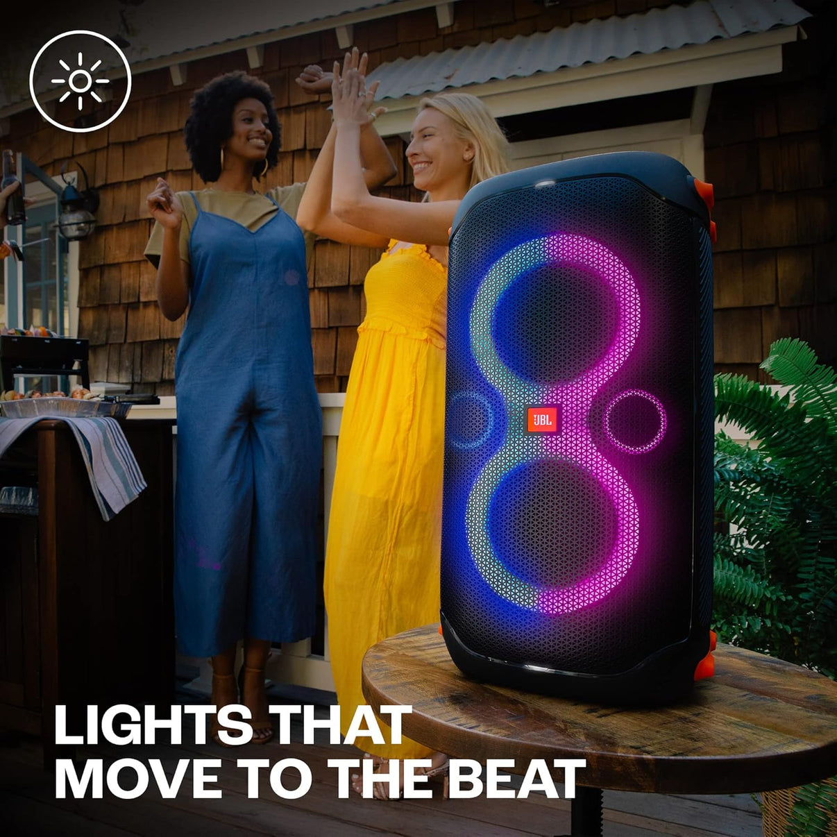 (Open Box) JBL PartyBox 110 160 Watts Bluetooth Party Speaker (Black ...